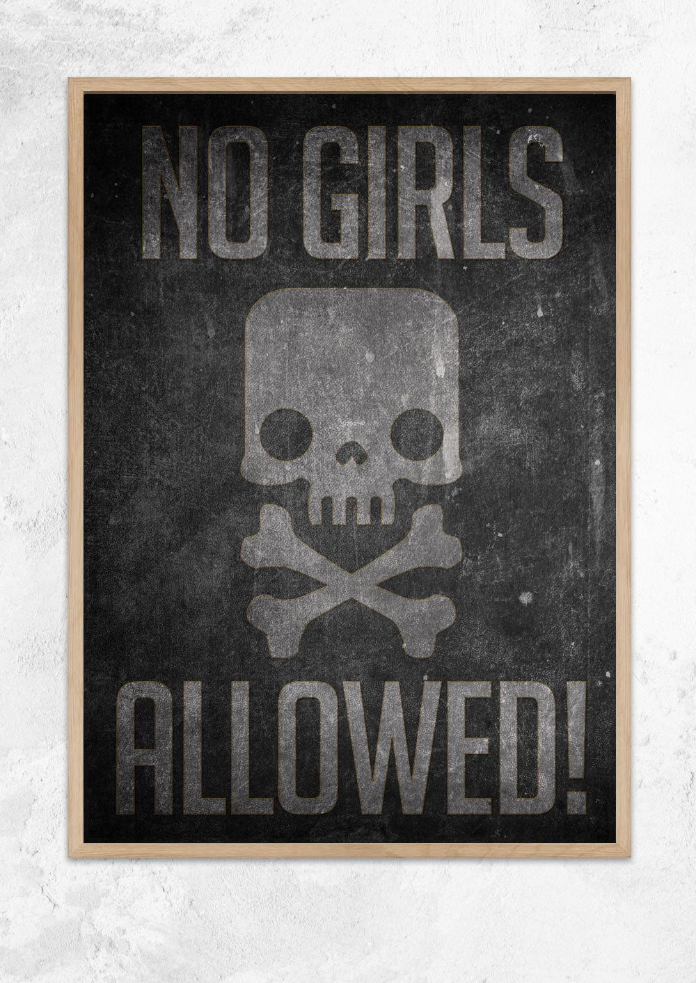 No Girls Allowed – Stories for Walls